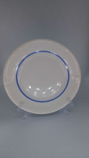 Винтажная советская фарфоровая тарелка Общепит СССР купить по низким ценам в интернет магазине