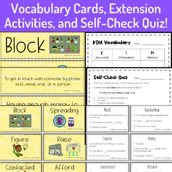 Destiny S Gift Journeys 3rd Grade Vocabulary Supplement TpT