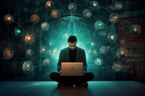 Premium Photo Enhancing Internet Network Security A Person