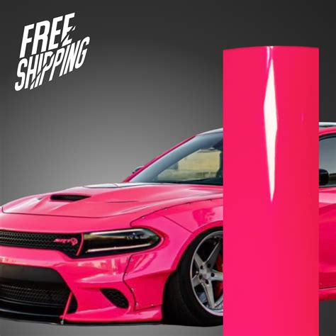 Gloss Metallic Princess Pink Vinyl Wrap Raxtify