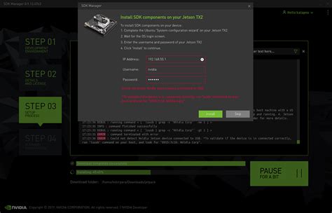 Jetpack 421 Sdk Installation Issue Jetson Tx2 Nvidia Developer Forums