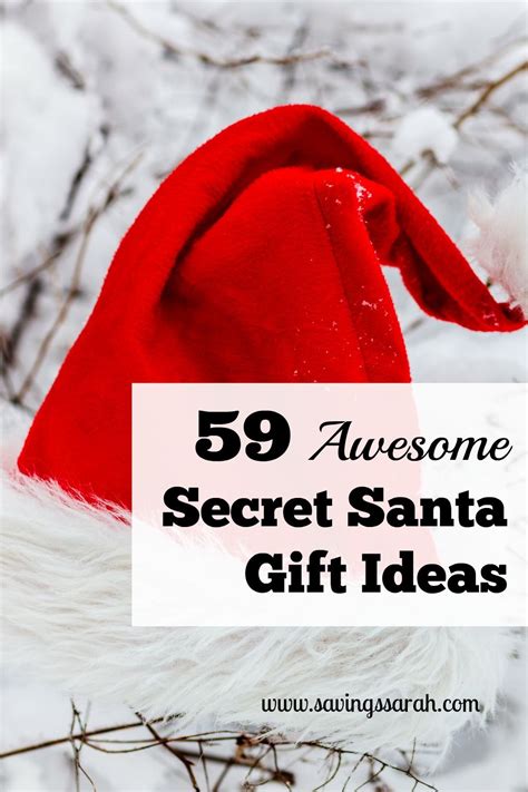59 Awesome Secret Santa T Ideas Earning And Saving With Sarah
