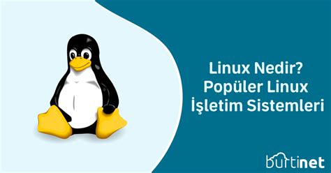 Linux Nedir Pop Ler Linux Letim Sistemleri Burtinet