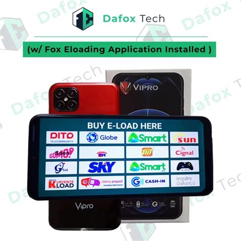 Dafoxtech Vipro Phablet Perfect For Fox Eloading Machine Fox