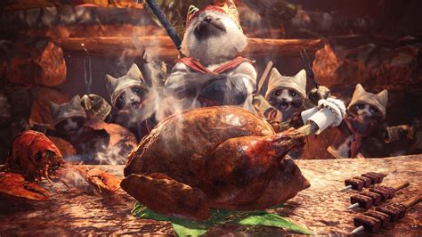 Monster Hunter World Character Creation Palico Screenshots Capcom