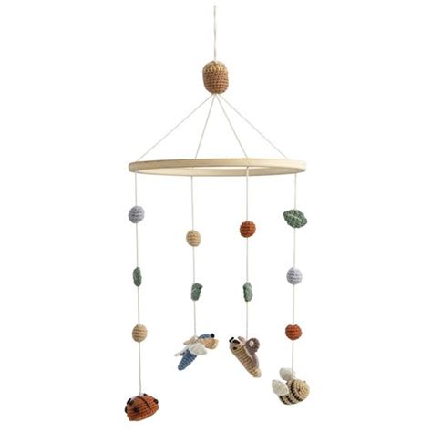 Mimmis No UtgÅtt Sebra Heklet Uro Pixie Land