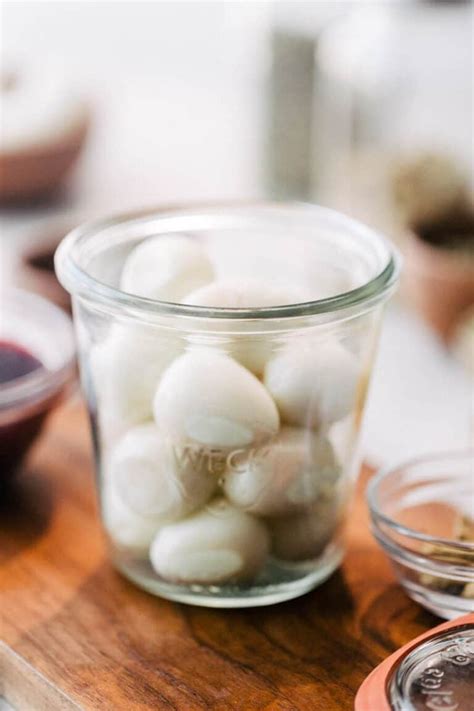 How To Make Pickled Quail Eggs Emily Laurae