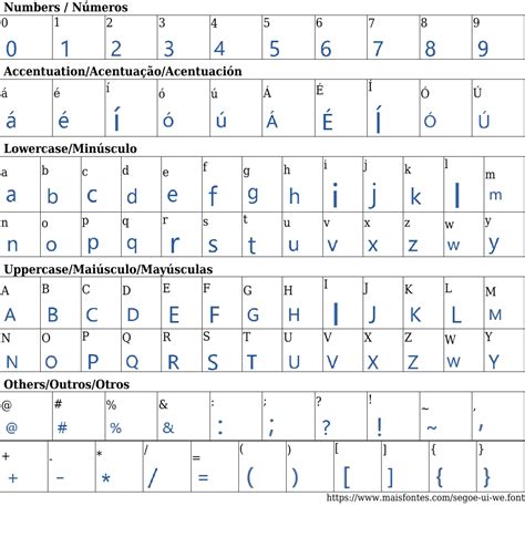 Segoe Ui We Free Font Download Maisfontes