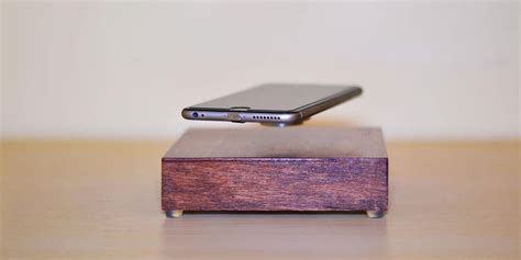 This Wireless Charger Levitates Your Phone While Powering It Up Maxim