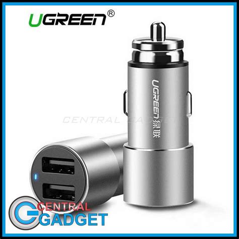 Jual Ugreen Smartphone Car Charger Mobil 2 Port 36a Cd169 Shopee