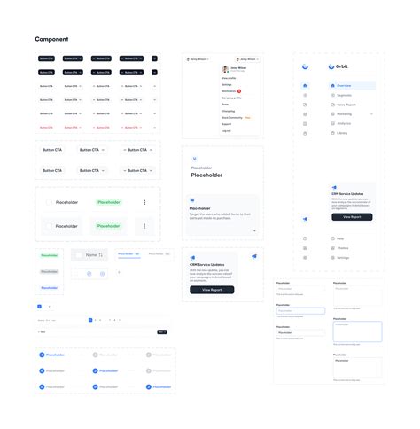Orbit Crm Dashboard E Commerce 10 Images Behance