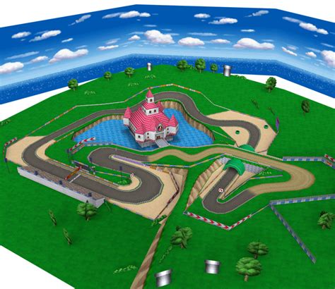 Ds Dsi Mario Kart Ds Mario Circuit The Models Resource