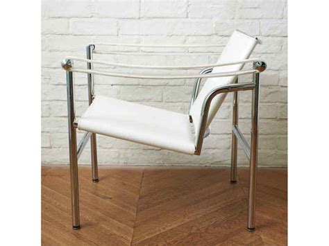 Sedia Lc Di Le Corbusier Vintage In Pelle Anni Deesup