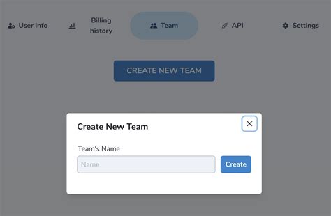 Team Accounts Mapflow Documentation