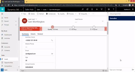 Chatbot Microsoft Dynamics CRM Tips And Tricks