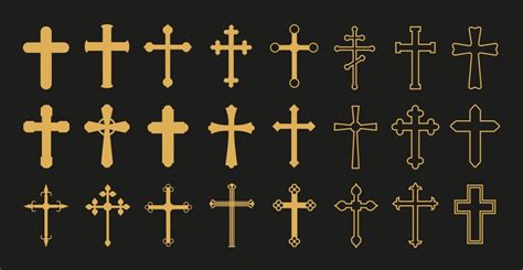 Simple Cross Vector Images Over 68000