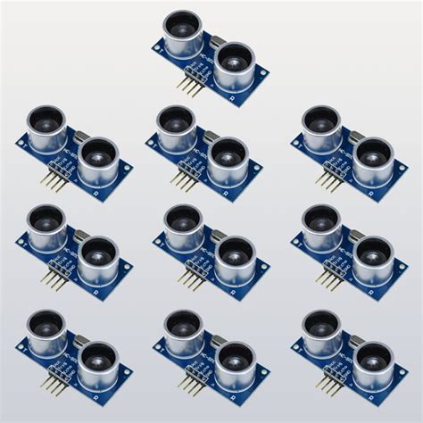 Купить ультразвуковой модуль 10шт Hc Sr04 расстояние измерения датчика для Arduino в интернет