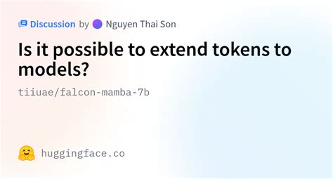 Tiiuae Falcon Mamba 7b · Is It Possible To Extend Tokens To Models
