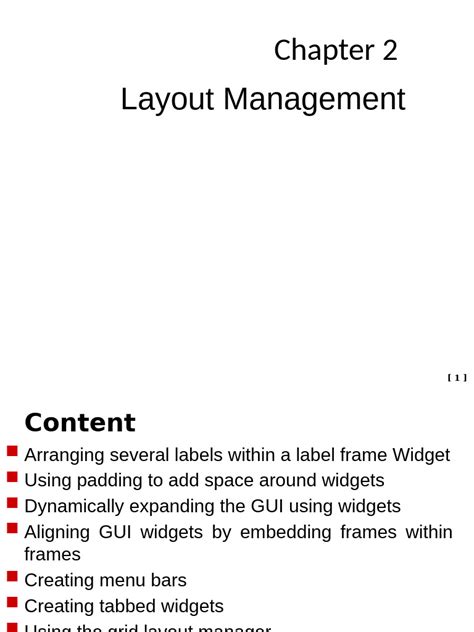 Pythonnangcao 2guilayout Management Pdf
