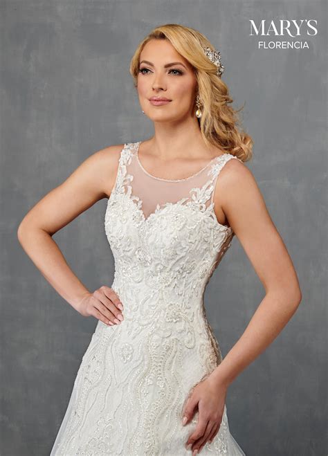 Marys Bridal Mb3116 Cutout Back Bridal Dress