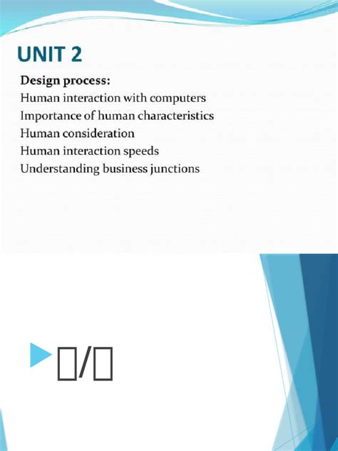 Week 3 Hci In Design Process Pdf Usability Human Computer Interaction