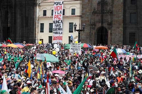 La Izquierda Se Lanza A La Calle Con Nueva Jornada De Protestas En Colombia