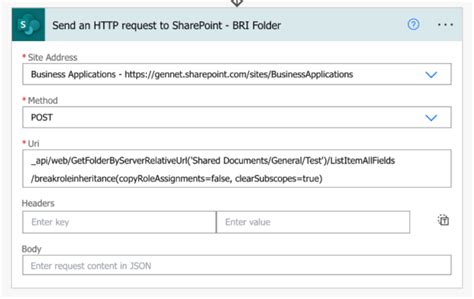 Custom Sharepoint Permissions Using Power Automate