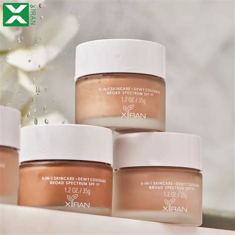 Private Label Foundation Cream Spf 30 Oil Free Moisturizing Sunscreen