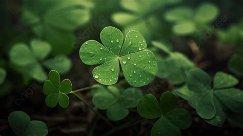 네잎클로버는 행운의 상징 클로버 잎 그림 클로버 잎 배경 일러스트 및 사진 무료 다운로드 Pngtree
