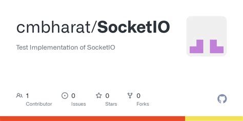 Github Cmbharat Socketio Test Implementation Of Socketio
