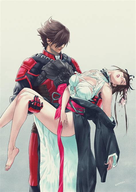 Ikeda Kazuhiro Kazama Asuka Lars Alexandersson Tekken Commission Highres Skeb Commission