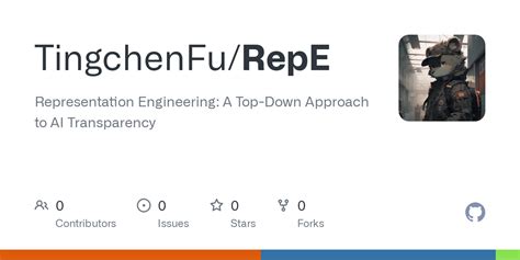 GitHub TingchenFu RepE Representation Engineering A Top Down Approach To AI Transparency