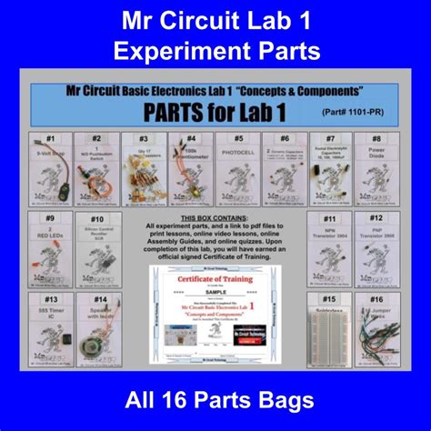 Mr Circuit Lab 1101 Lab The Worlds Most Popular Basic Electronics Mr Circuit Technology