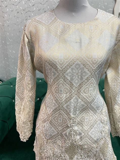 Baju Kurung Songket Baju Tunang Songket Baju Nikah Songket Baju