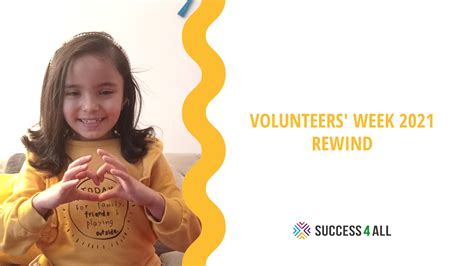Volunteers Week 2021 Success4all