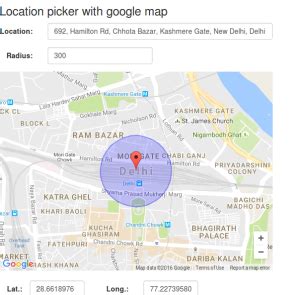 JQuery Location Autocomplete With Google Map