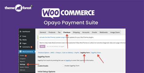 Woocommerce Gateway Sagepay Form Opayo Payment Suite Plugcart