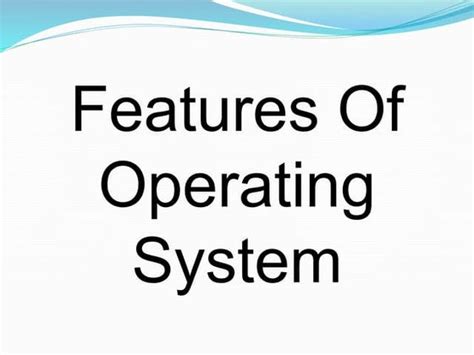Architecture Of Operating System Ppt