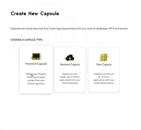 how to deploy an html site to production on code capsules