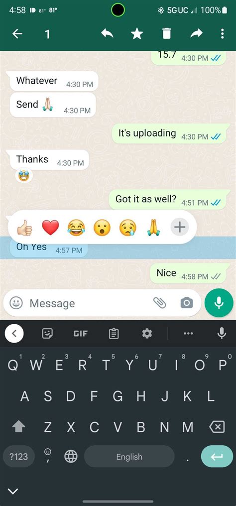 Whatsapp Wildly Expands Emoji Reactions Leaves Telegram In The Dust