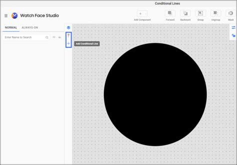 Apply Conditional Lines On Watch Faces Samsung Developer