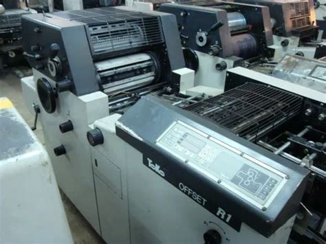 Single Colour Used Toko R1 Mini Offset Printing Machine For Paper Print Card Print Sheet Fed