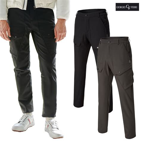 핫딜 조르지오페리 골프 남성 웜기모 카고 팬츠 D 딜팡 골프용품 전문쇼핑몰