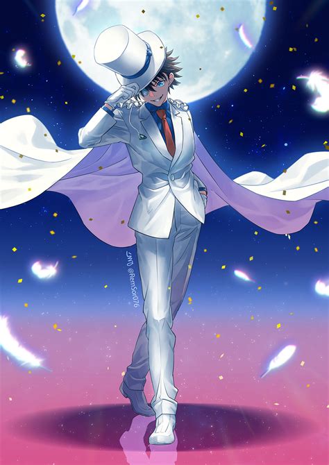 Kaitou Kid Kuroba Kaito Image By RemSor076 4234456 Zerochan Anime Image Board