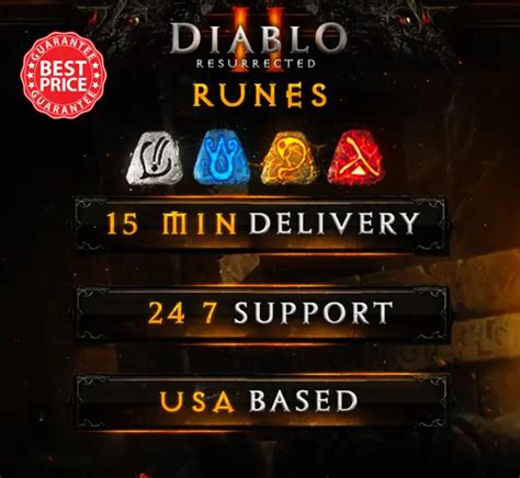 DIABLO 2 RESURRECTED Runes D2R Runes Ohm Jah Ist Lo Vex Ber Rune Fast Safe EUR 1 09