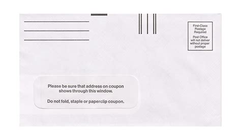 Remittance Envelope Template