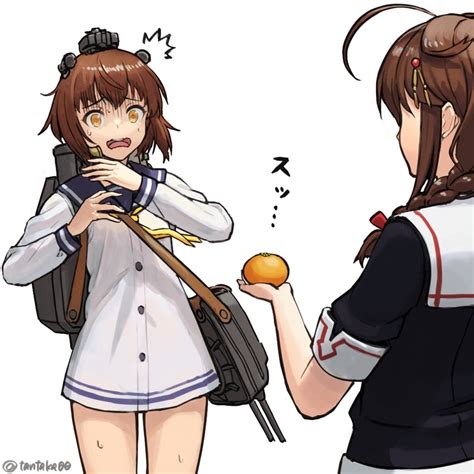 Shigure Shigure Kai Ni And Yukikaze Kantai Collection Drawn By Tantaka Danbooru