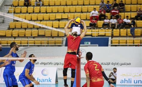 دوري عيسى بن راشد للكرة الطائرة فوز المحرق على البسيتين و التضامن على عالي