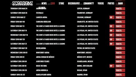Scorpions vendrá a México en tour de Aniversario López Dóriga Digital