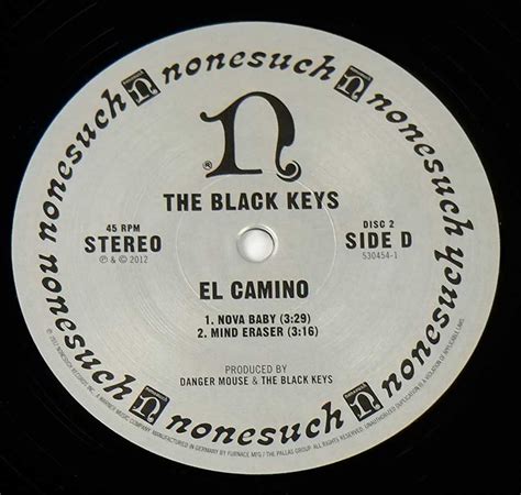 Black Keys El Camino Blues Blues Rock Rock Album Cover Gallery And 12